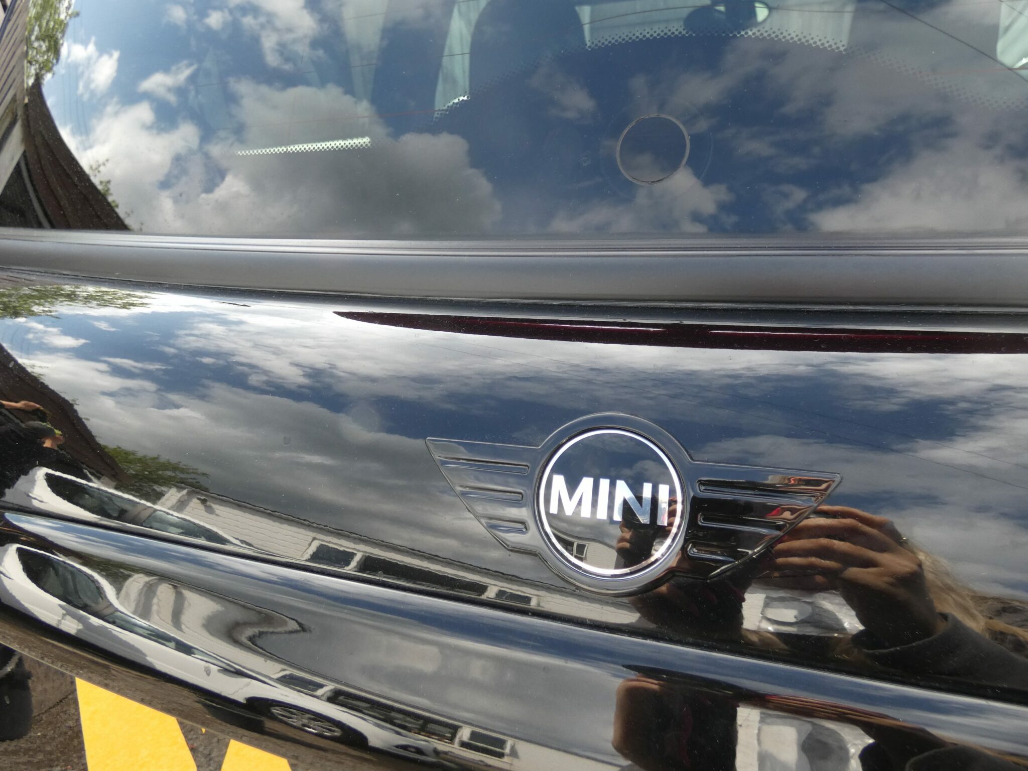 MINI Black MINI Badge Covers – KillAllChrome®