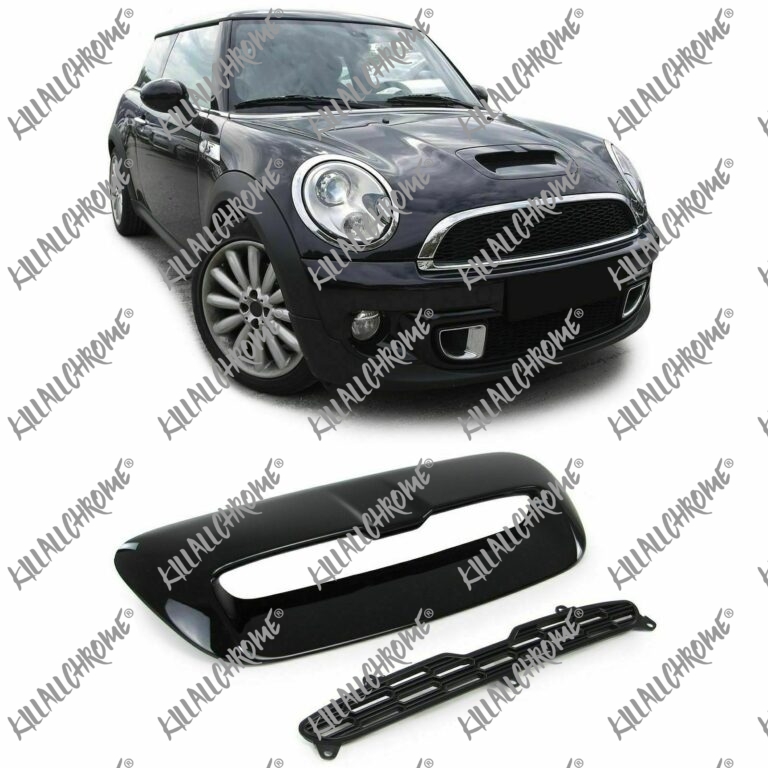 For Mini Raised Bonnet Hood Scoop Vent – Gen 2 R55 R56 R57 R58 R59 ...