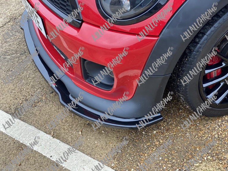 MINI Cooper S JCW R56 / R58 Front Splitter – TRC – KillAllChrome®