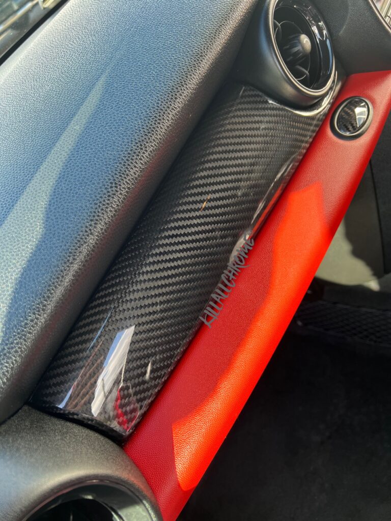For MINI Genuine Carbon Fibre Dash Covers – RHD – R55 R56 R57 R58 R59 ...