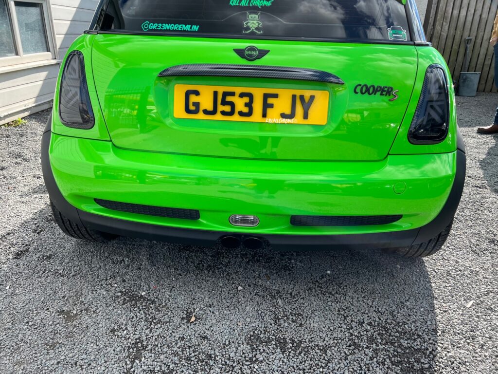 For R50 R52 R53 MINI Boot Handle Cover – Bootlid – KillAllChrome®