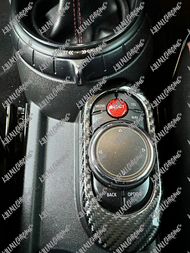 iDrive Control Console Panel MINI – Genuine Carbon Fibre F55 F56 F57 ...