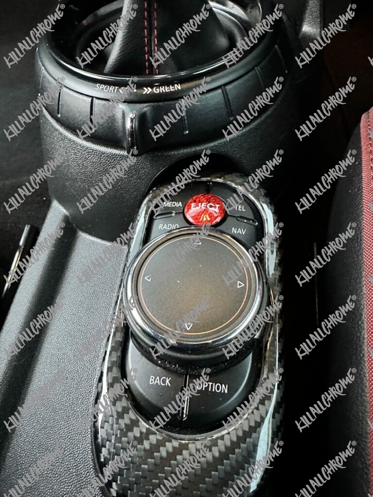 iDrive Control Console Panel MINI – Genuine Carbon Fibre F55 F56 F57 ...