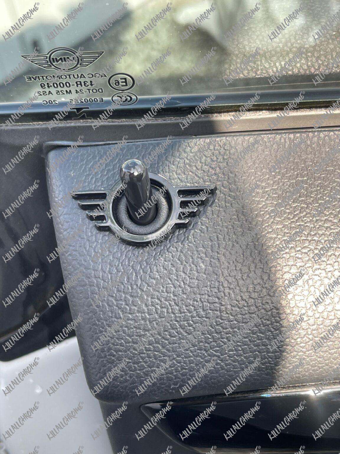 MINI Gen 1,2,3 Door Pin Surround Badge LCI Gloss Black – KillAllChrome®