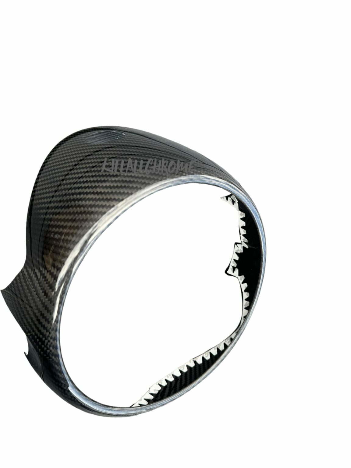 MINI Centre Dashboard Speedo / Sat Nav Console Cover Genuine Carbon ...