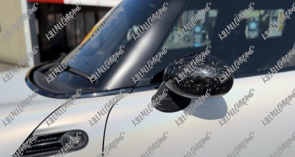 MINI R56 Stick On Black Chrome Strips for Belt Line 2007 – 201 ...