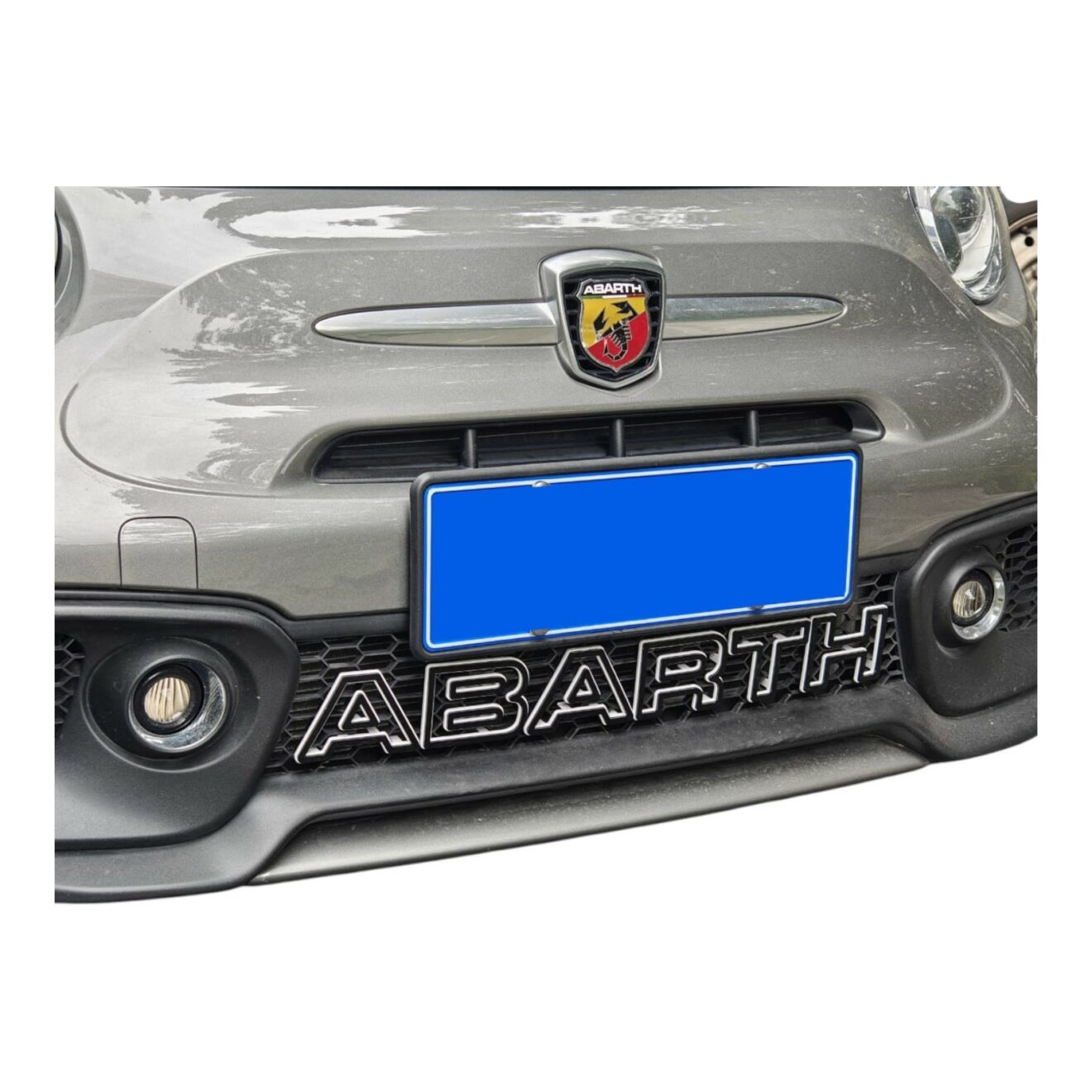 For Abarth Series 4 Front Grill Lettering Clip On 500 595 695 Letters ...